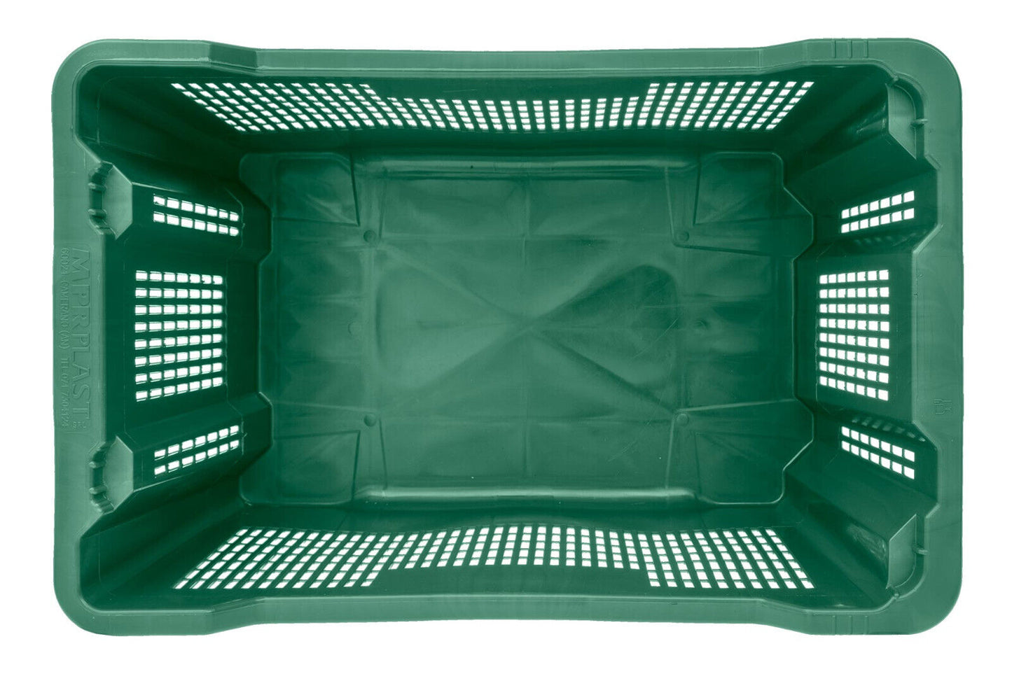 CASSETTE AGRICOLE APERTE FORATE IN PLASTICA PER RACCOLTA OLIVE 40 LT ...